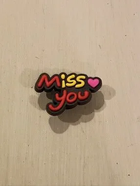 CROCS | Accessories | For 10 Jibbitz Croc Charm Miss You Words Sayings ...